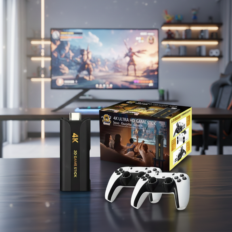 4K Ultra HD Game Stick (37,000+ Games) – Maskman Toys