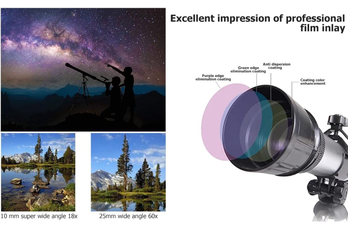 Professional telescope (60x magnification included) – MaskManToys