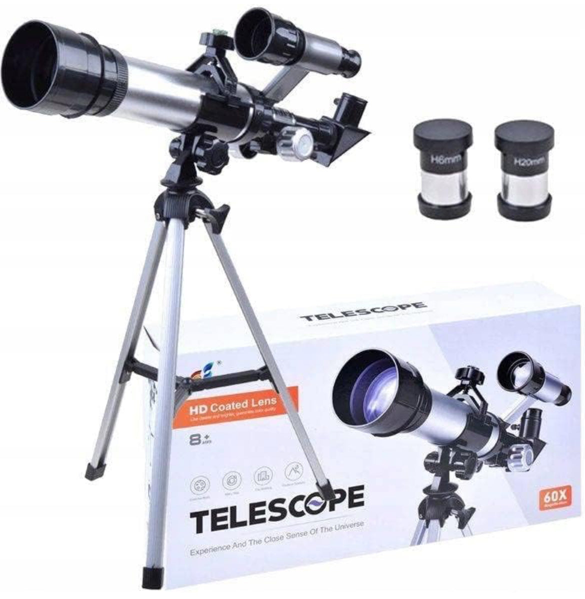 Professional telescope (60x magnification included) – MaskManToys
