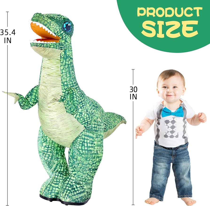 Remote Control Inflatable Dinosaur Toy – MaskManToys